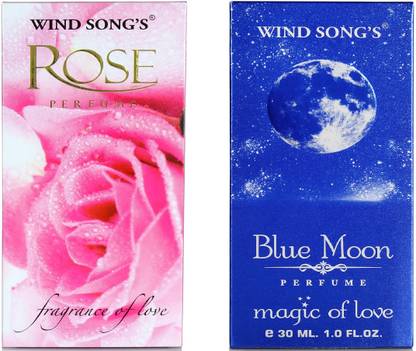 Buy WIND SONG Rose Fragrance of Love, Blue Moon Magic of Love 30ml ...