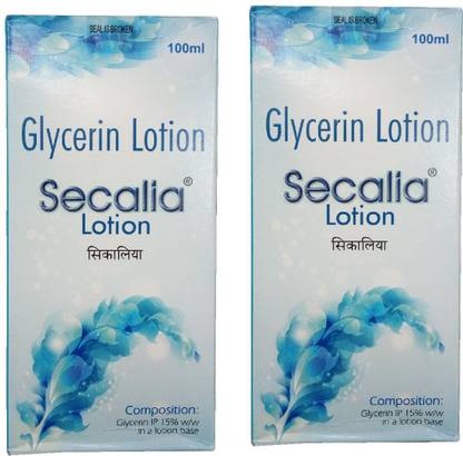 Secalia Lotion-Glycerin Lotion ( Pack Of 2*100ml ) - Price in India ...