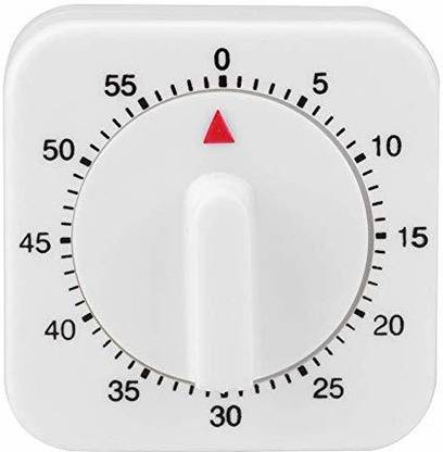 mLabs 60 Minutes Manual Timer Mechanical Reminder Alarm Clock Kitchen ...