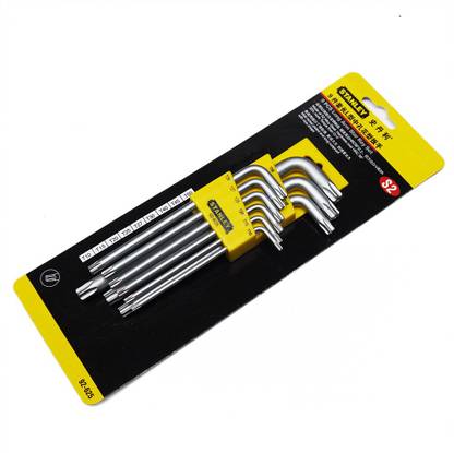 STANLEY 92-624 Tamper Proof Torx Hex Key Allen Key Set Price in India ...