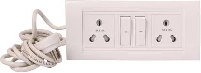 ANCHOR Rider With 16Amp 3 Pin Top,4 Meter Cord And 2 Switch And 2 ...