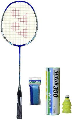 YONEX Nanoray 7000i Badminton Racquet with Mavis 350 + Towel Grip ...
