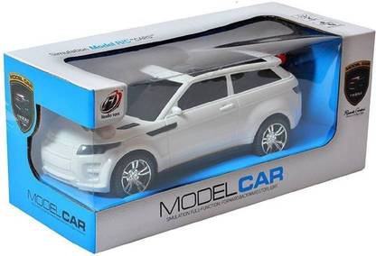 GLOBAL Remote Control Racing Car - 1:18 - Original Model - White Color ...