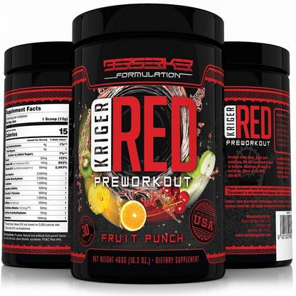 BERSERKER FORMULATION KRIGER RED Pre-Workout Price in India - Buy ...