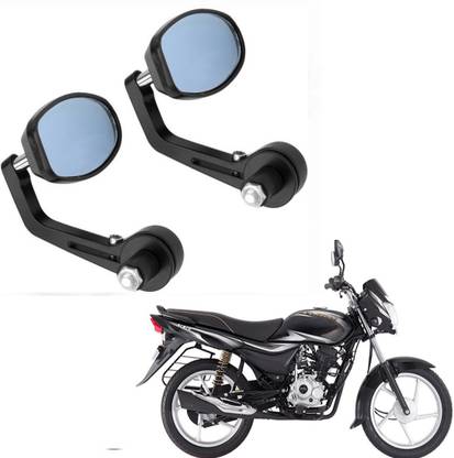 BRPEARl Manual Rear View Mirror, Dual Mirror, Driver Side For Bajaj ...