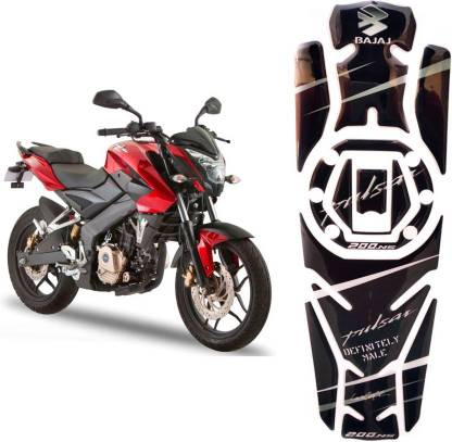 Bike magic plus NS 200 TANK PAD FULL Bike Tank Pad Price in India - Buy ...