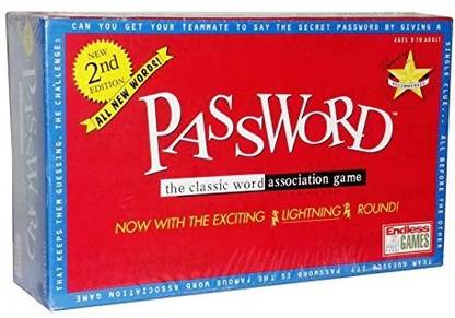 Endless Games Password 2nd Edition Lightning Round Party & Fun Games ...