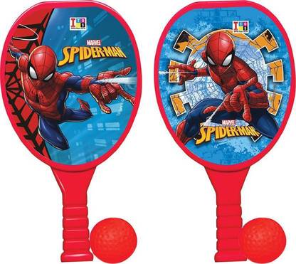 KOMAL Spiderman Plastic racket set (Multicolor) Badminton Kit - Buy ...