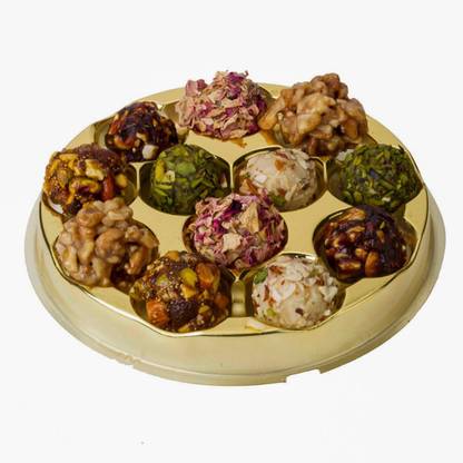 Bikanervala Assorted Premium Shahi Laddoo Delight (800 grams) Festive ...