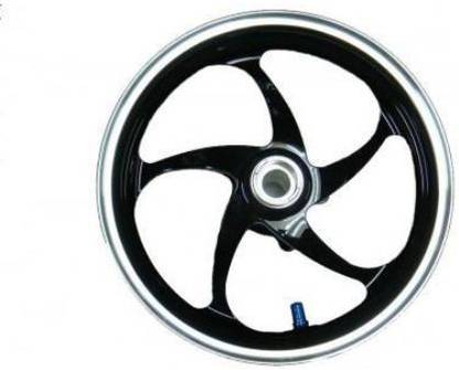 Bullet King Bullet 350 Bike Alloy Wheel 8 Front, Rear Alloy Aluminium ...