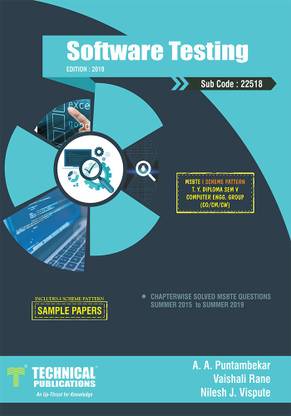 Software Testing for MSBTE I Scheme (V - CO/CM/CW - 22528): Buy ...