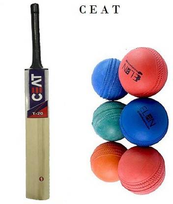 CEAT POPULER WILLOW CRICKET BAT COMBO Cricket Kit - Buy CEAT POPULER ...