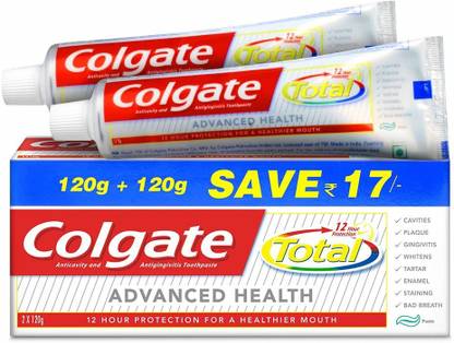 Colgate Total Advanced Health Toothpaste - 240g Toothpaste - Buy Baby ...