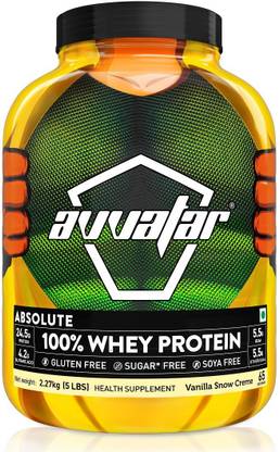 Avvatar 100% Whey Protein Whey Protein Price in India - Buy Avvatar 100 ...