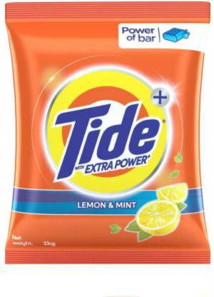Tide LEMON & MINT DETERGENT POWDER 1KG Detergent Powder 1 kg Price in ...