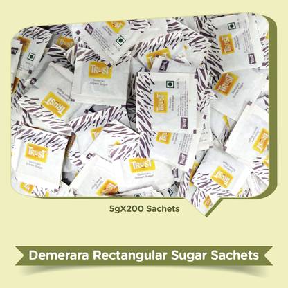 Trust Sunehra Demarara Brown Sugar Sachets 1kg (Rec) Sugar Price in ...