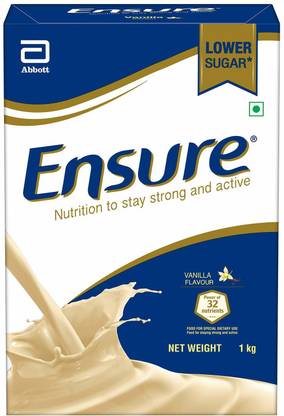 ENSURE Complete, Balanced Nutrition Drink for Adults Price in India ...