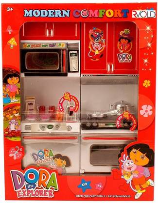 Branded Dora The Explorer Modern Kitchen Play Set, Multicolor - Dora ...