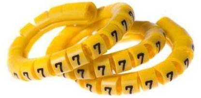 RIVER FOX LAN Cable 5 m Self Locking Cable Marker Ferrules for ...