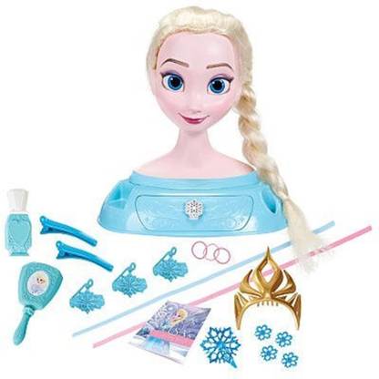 DISNEY Frozen Elsa Majestic Styling Head - Frozen Elsa Majestic Styling ...