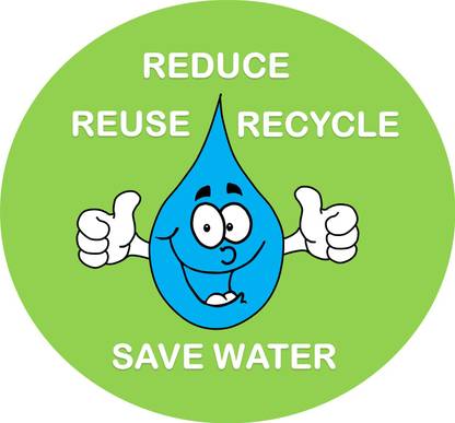 SAVE WATER; REDUCE; RECYCLE; REUSE; Photographic Paper - Educational ...
