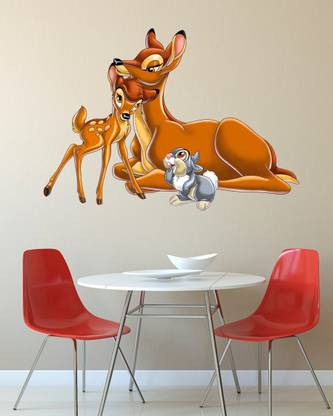 BALKRISHNA WALL STICKER HIRAN Medium Self Adhesive Sticker Price in ...