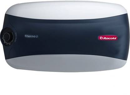 Racold 25 L Storage Water Geyser (2 HORIZONTAL LEFT, WHITE & BLUE ...