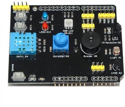 SunRobotics ARDUINO MULTIPURPOSE / MULTIFUNCTIONS SHIELD V1 Micro ...