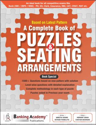 Puzzles & Seating Arrangements: Buy Puzzles & Seating Arrangements by ...
