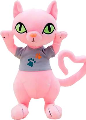 popo Cat with Long Tail Fully Adjustable, - 35 cm - Cat with Long Tail ...