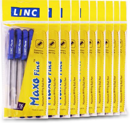 Linc Maxo Fine Blue Ink Ball Pen - Buy Linc Maxo Fine Blue Ink Ball Pen ...