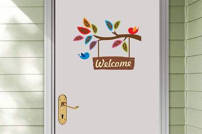 Asmi Collections 60 cm Welcome Home for Entry Gate Self Adhesive ...