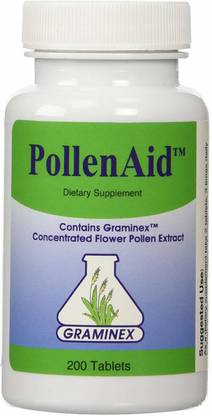 Graminex PollenAid Flower Pollen Extract 200 Tablets Price in India ...