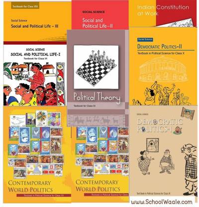 NCERT Political Science Books Set Class 6 To 12 (English Medium - Binded Books): Buy NCERT ...
