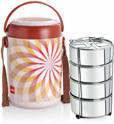 Flipkart.com | cello Mark 4 Insulated Lunch Carrier 4 Containers Lunch ...