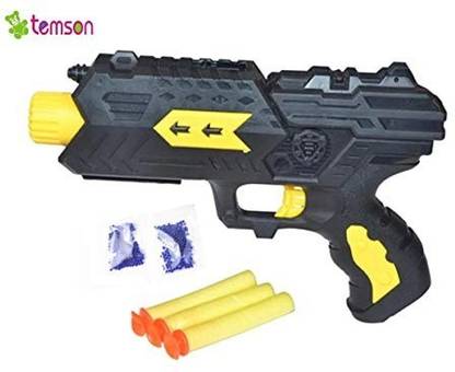 TEMSON 2 in 1 Absorbent Bomb Gun Toy With Water Crystal Bullet & Foam ...