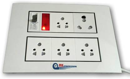 RK ENGINEERING 5 Sockets 6/16A board 5 Meter 16 A Five Pin Socket Price ...