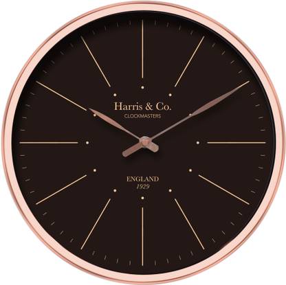 Harris & Co. Clockmasters Analog 33 cm X 33 cm Wall Clock Price in ...