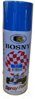 Bosny Spray paint for wall, metal (shade code-21) blue Spray Paint 400 ...