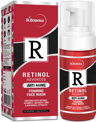 St.Botanica Retinol Anti Aging Foaming - No Parabens, Sulphate ...
