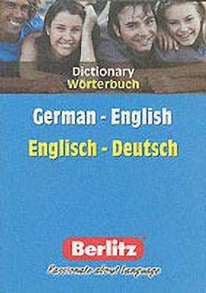 German-English Berlitz Bilingual Dictionary: Buy German-English Berlitz ...