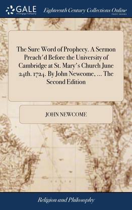 The Sure Word of Prophecy. A Sermon Preach: Buy The Sure Word of ...