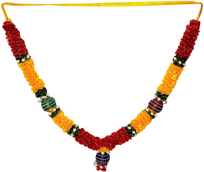 Home Décor 6 feet long Flower Toran Artificial Garland colorfull Flower ...