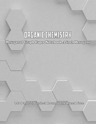 Organic Chemistry Hexagonal Graph Paper Notebook, .2 inch Hexagons, 150 ...