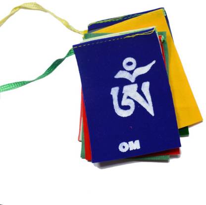 REIKI CRYSTAL PRODUCTS Tibetian Buddhist Prayer Flags for Bike Outdoor ...