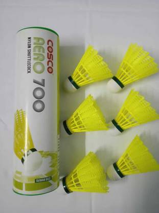 COSCO NYLON SHUTTLE COCK Nylon Shuttle - Yellow - Buy COSCO NYLON ...