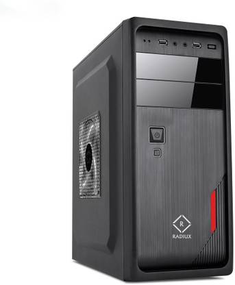 RADIUX Z1 Mid Tower Cabinet with Smps ATX Cabinet - RADIUX : Flipkart.com