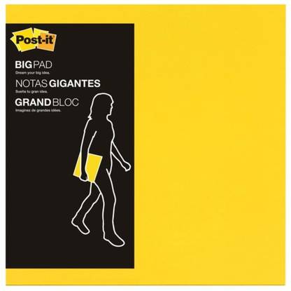 Flipkart.com | Post-It Big Note Pad 11inx11in 30 Sheets Regular, 1 ...