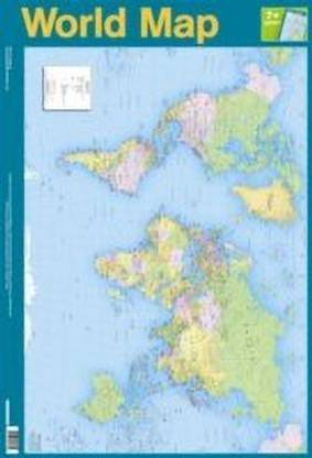 World Map Wall Chart: Buy World Map Wall Chart by unknown at Low Price ...