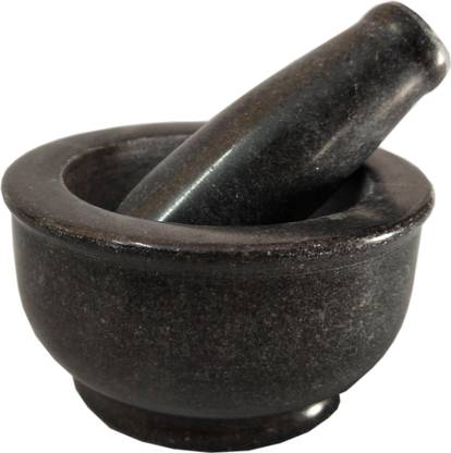 AXOLOTL Makrana Black Marble Kharal/Khalbatta/Mortar and Pestle/Imam ...